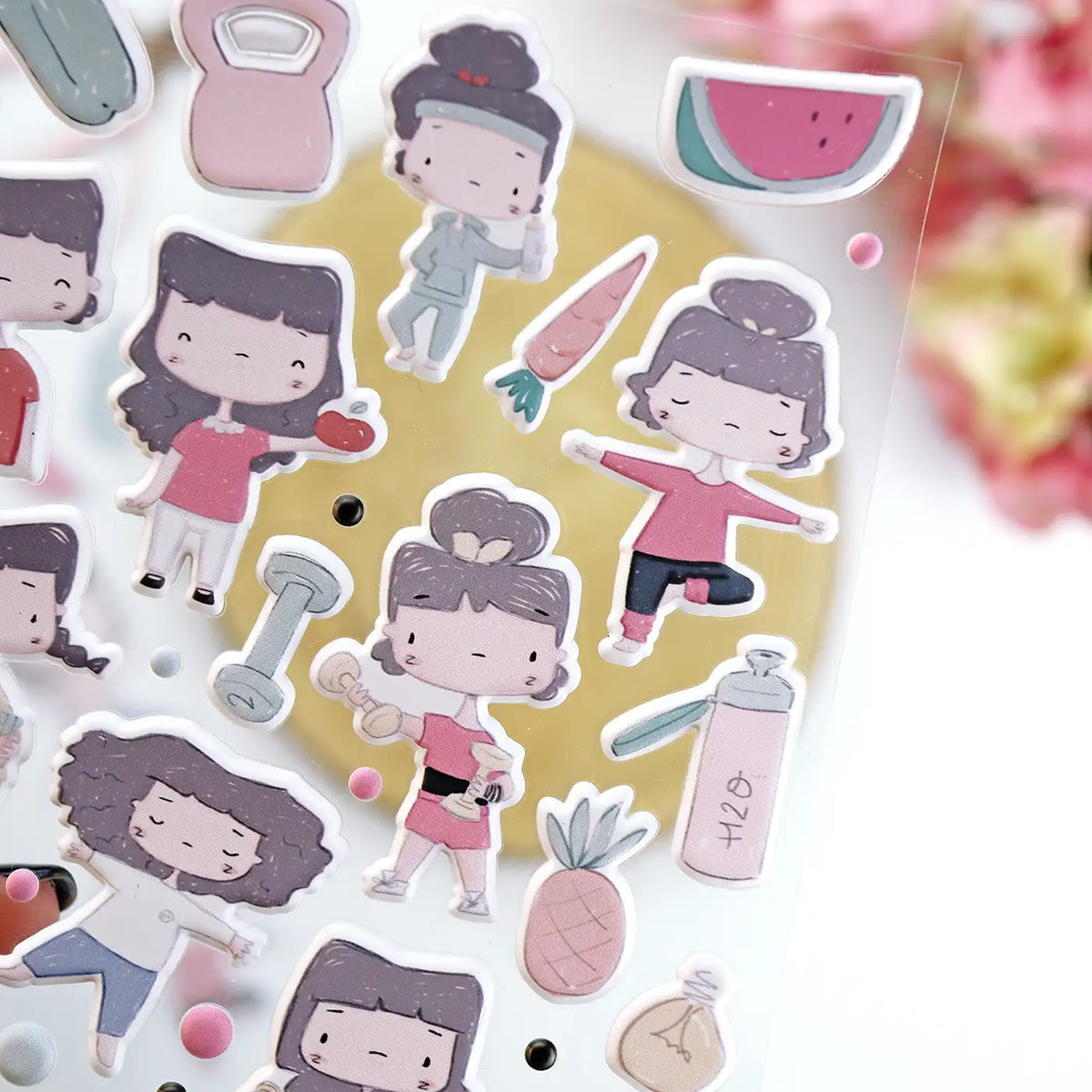 Stickers Puffy OUT - La Sra. Lola – Alúa Cid – Cosas Lindas