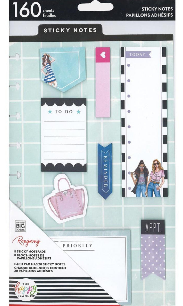 Sticky Notes Classic - Happy Planner – Cosas Lindas