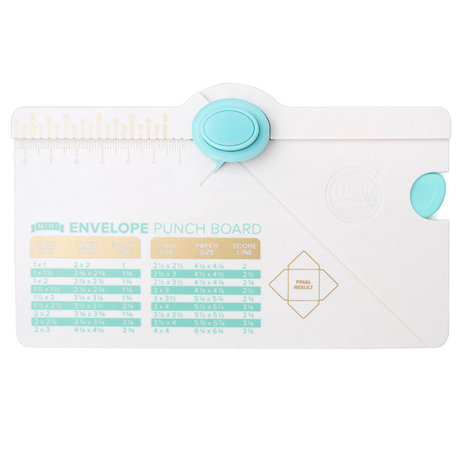 Mini Envelope Punch Board – Cosas Lindas